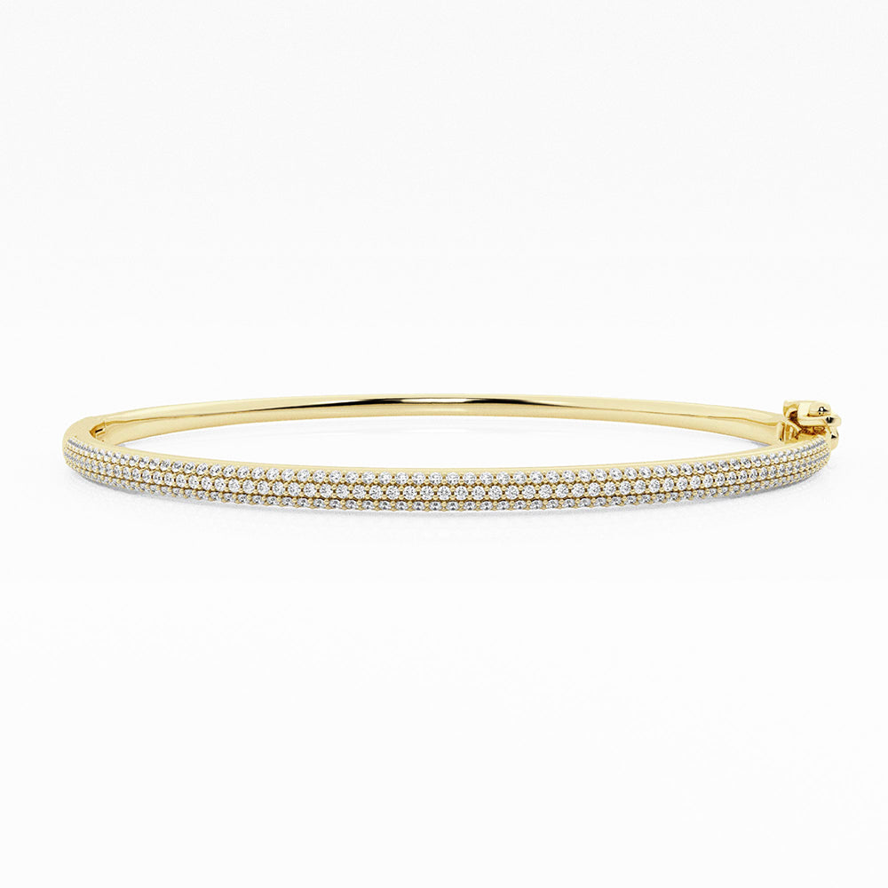 Bombë Diamond Bangle – näas Jewelry